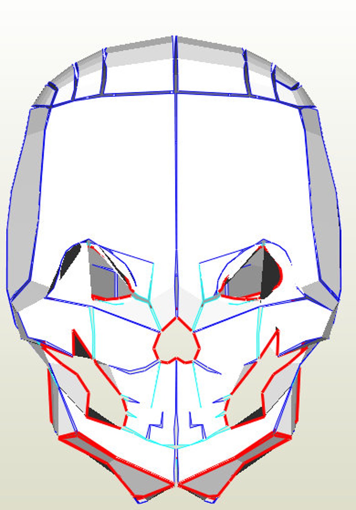 Namikoshi 20 Faces Mask Template FOAM PDO PEPAKURA - Etsy