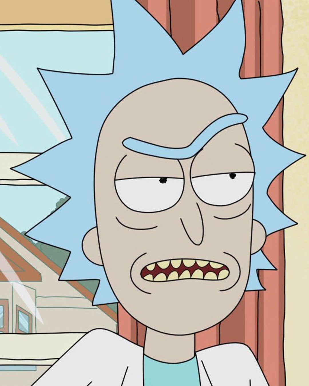 Rick sanchez WIG Mousse PDF - Etsy France