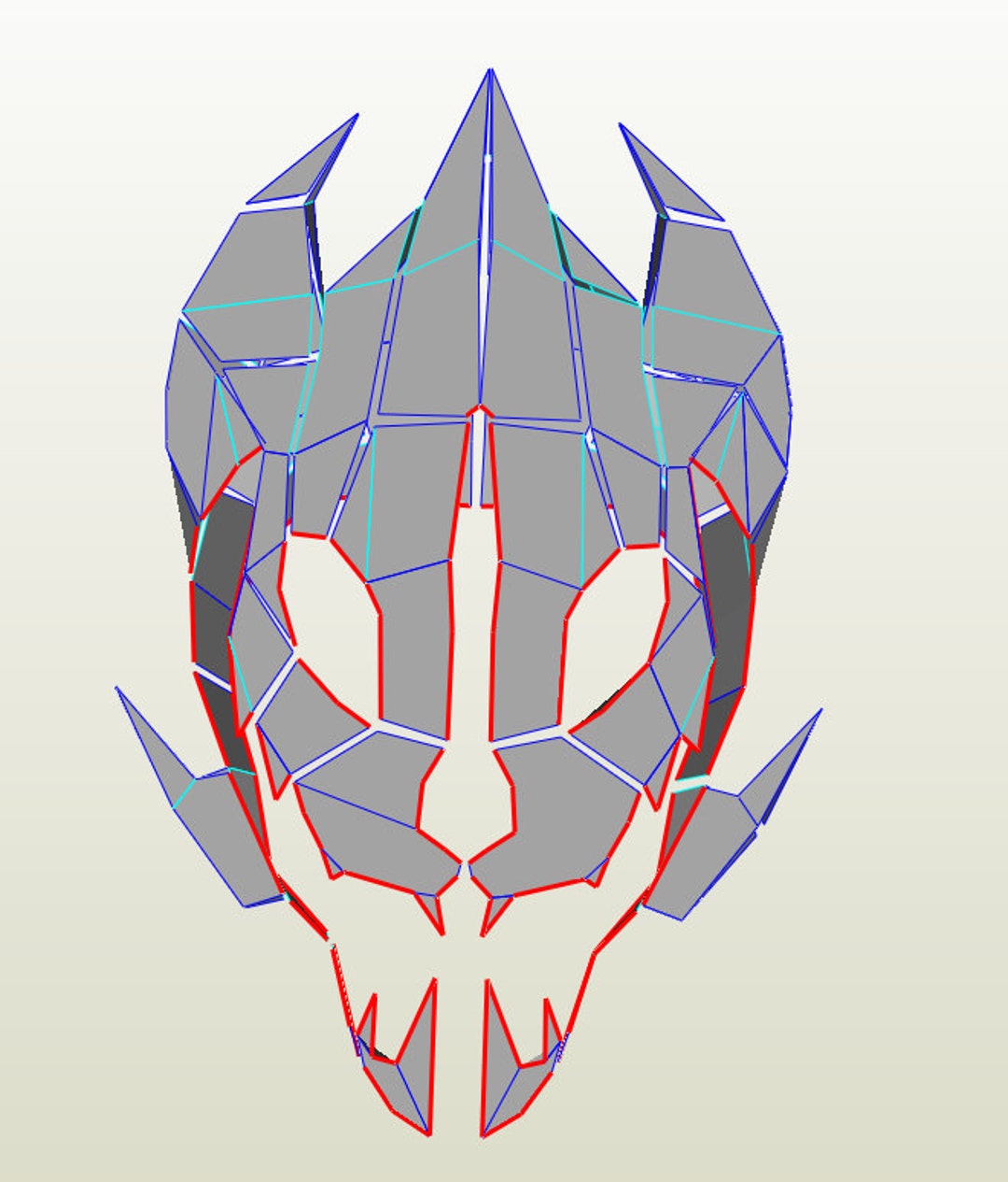 Gaster Blaster Undertale .pdo File Pepakura for Cosplay - Etsy