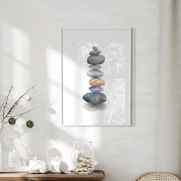 Stacked Rocks - Etsy