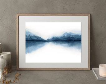 Misty Morning Print - Etsy