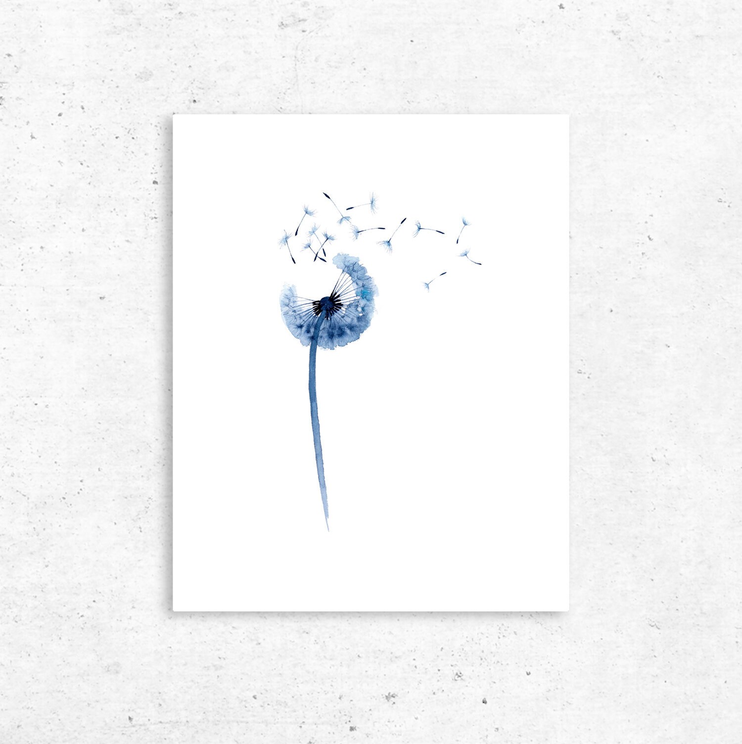 Art & Collectibles Watercolor Painting Watercolor blowball Watercolor ...