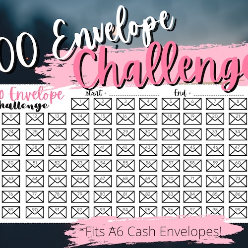 New Computer Savings Mini Tracker for Cash Budgeting Fits A6 - Etsy