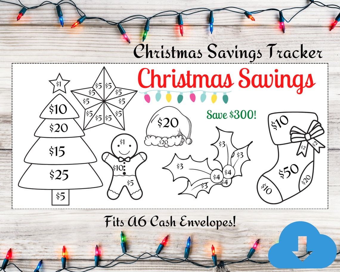 Mini Holiday Trackers BUNDLE Christmas Valentines Day - Etsy