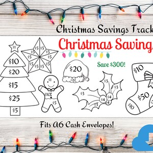 Mini Holiday Trackers BUNDLE, Christmas, Valentines Day, Halloween ...