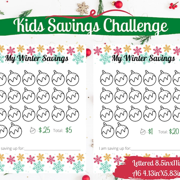 Winter Savings Challenge - Etsy