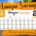 New Computer Savings Mini Tracker for Cash Budgeting Fits A6 Envelopes ...