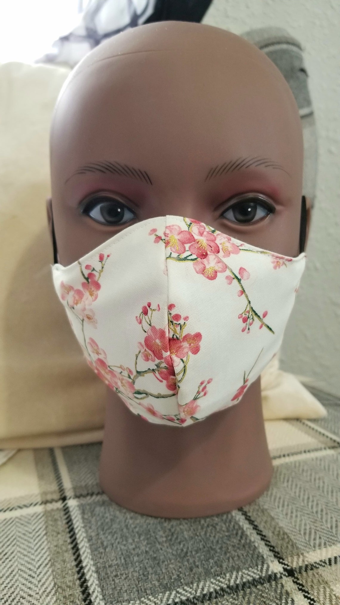 SAKURA/CHERRY Blossom Mask - Etsy