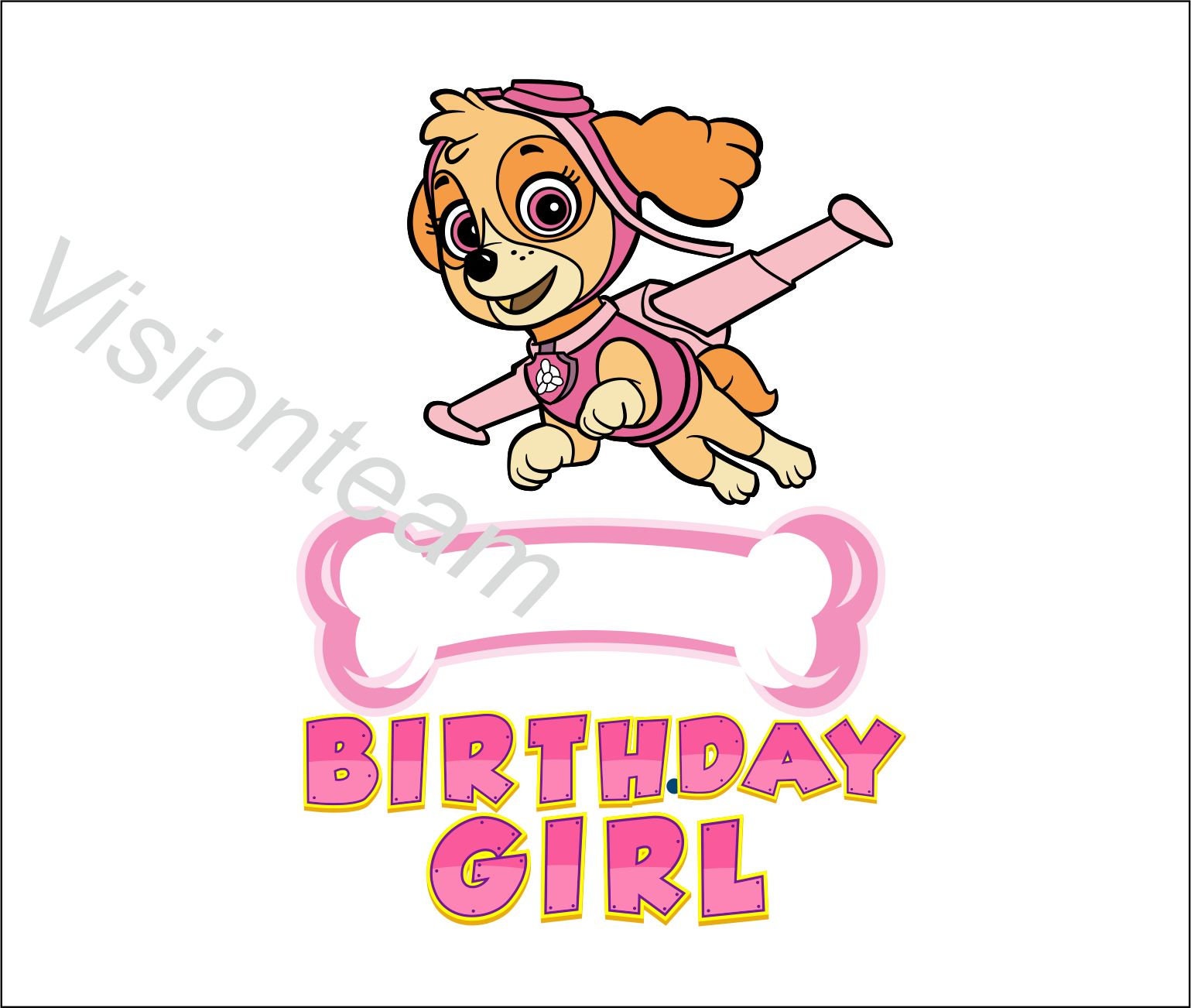 Free skye paw patrol birthday svg - holfdelight
