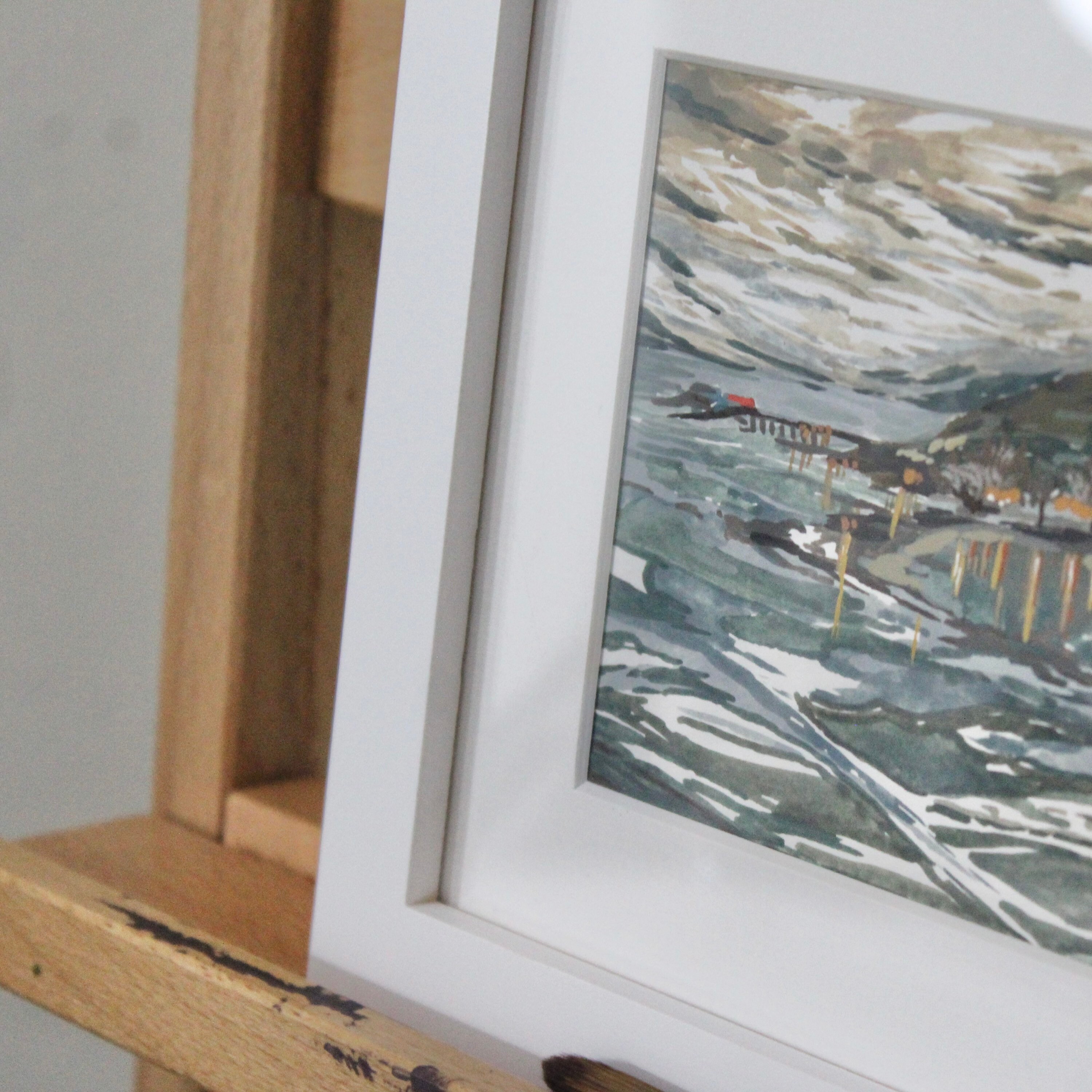 Mumbles original painting. Swansea South Wales. - Etsy.de
