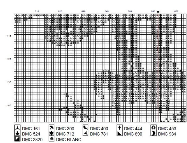 8x8 Cross Stitch Pattern the Office Michael Scott - Etsy