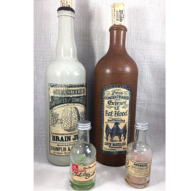 Creepy Potion Jar - Etsy