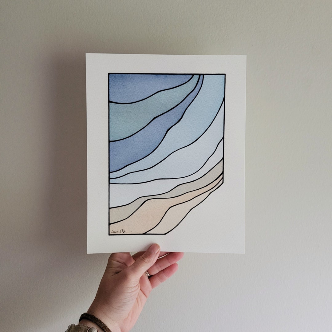 PRINT - Bird's Eye View I - Etsy