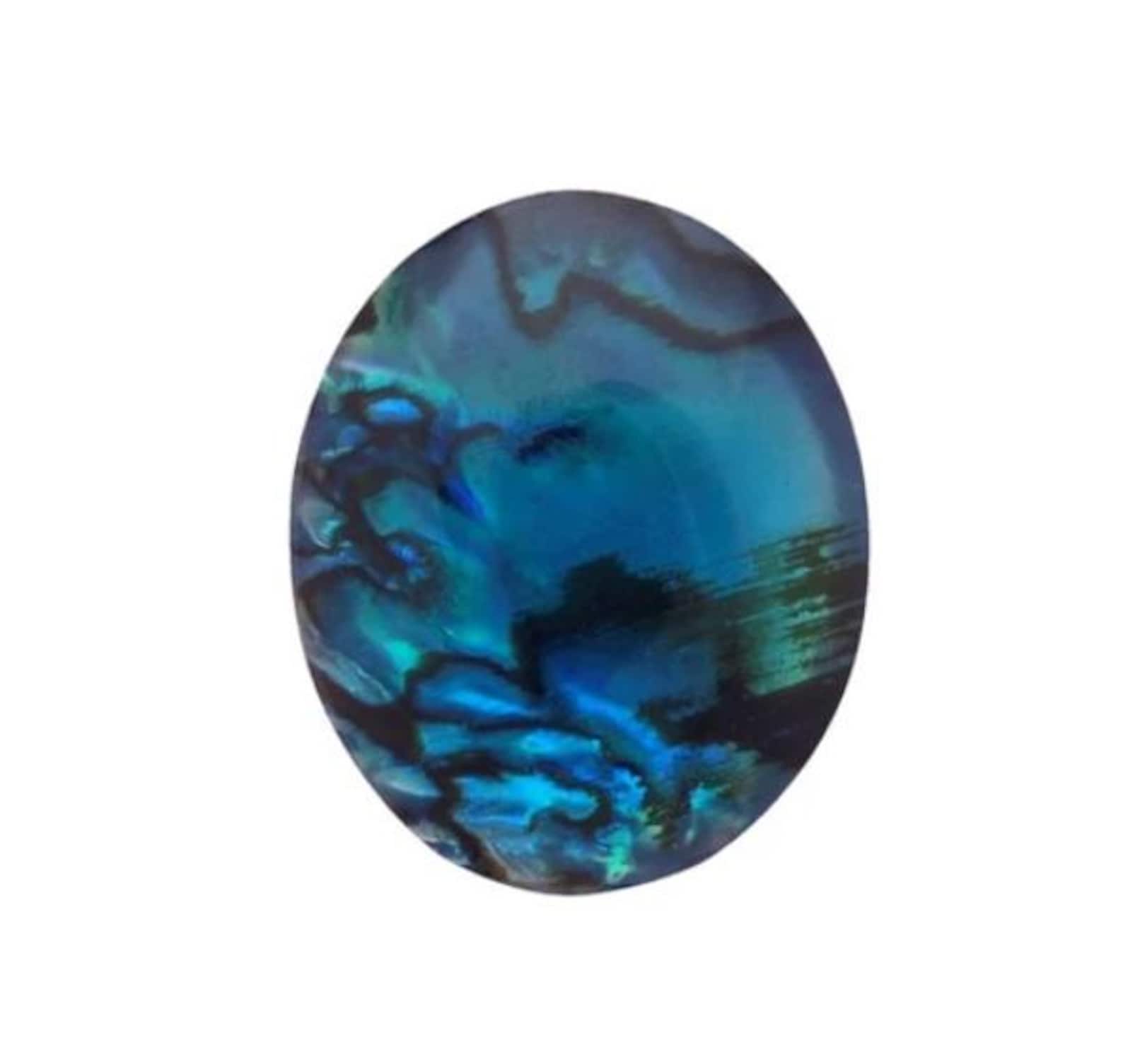 Blue Abalone Cabochons, Shell Abalone Cabochons, Shell Cabochons - Etsy