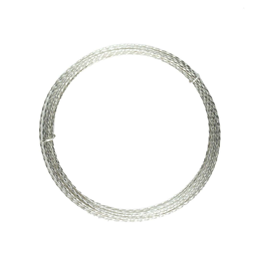 Parawire 21 Gauge (0.71mm) Twisted Square Non Tarnish Wire 15ft (4.5m ...