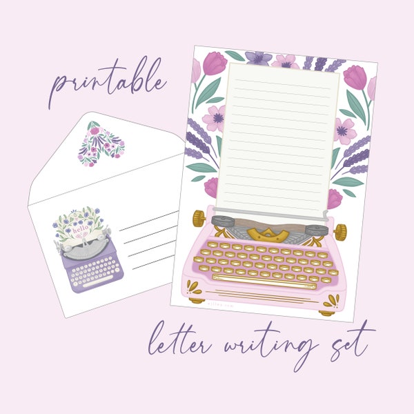 Letter Writing Set - Etsy