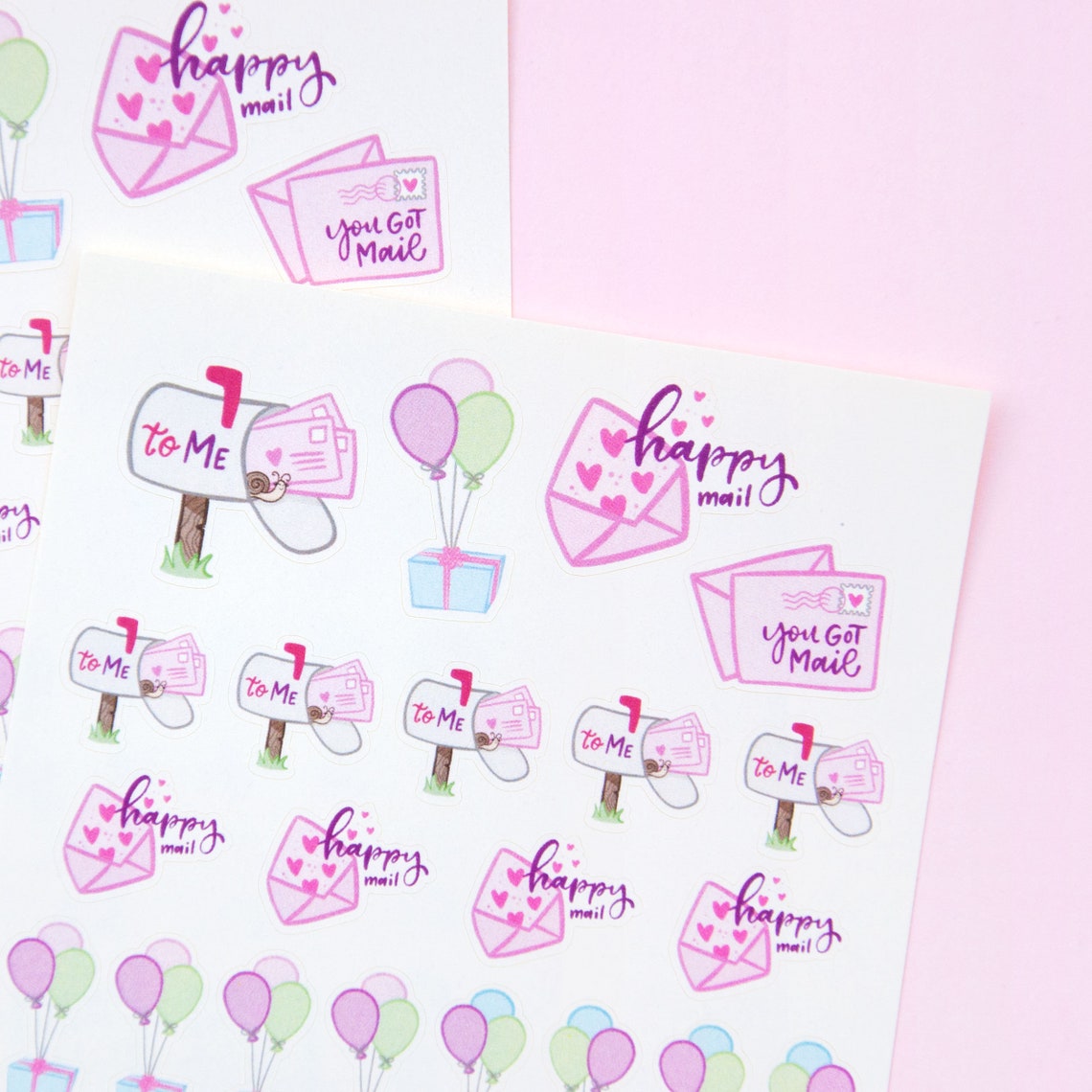 You Got Happy Mail Deco Stickers Cute Happy Mail Sticker | Etsy