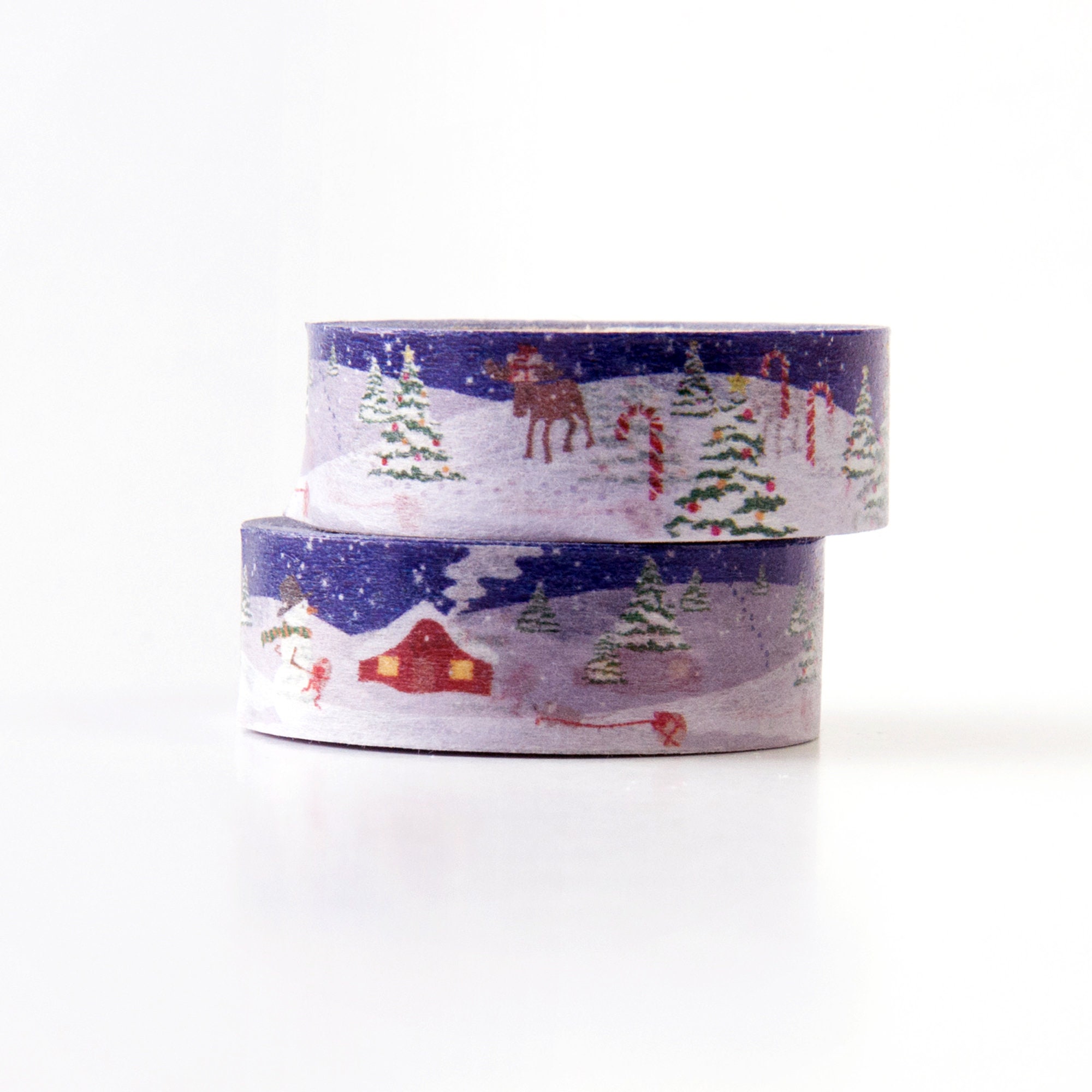 Winter Wonderland - Christmas Washi Tape 15mmx10m - Snowing Holiday ...