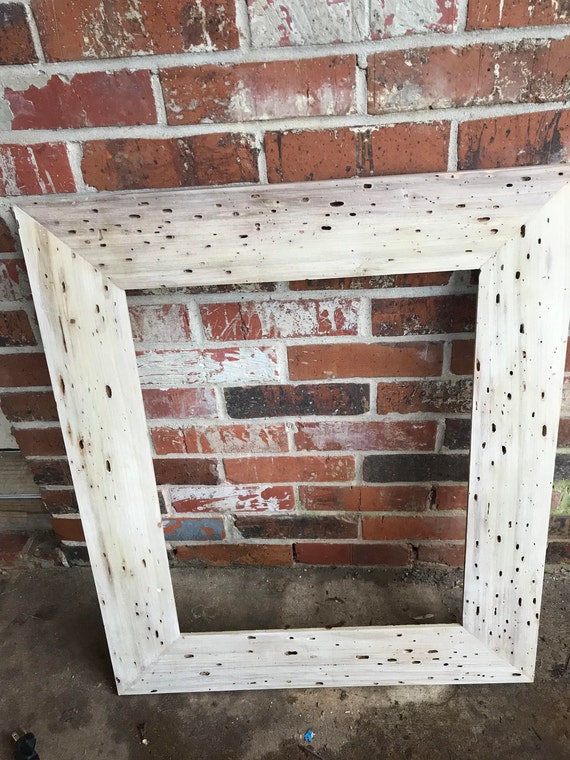 Big Worm Hole Picture Frame - Etsy