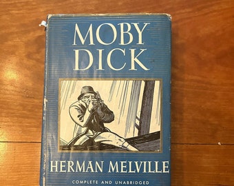 HERMAN MELVILLE Moby Dick 1993 Wordsworth Classics - Etsy