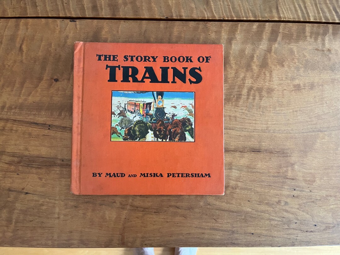 The Story Book of Trains - Etsy