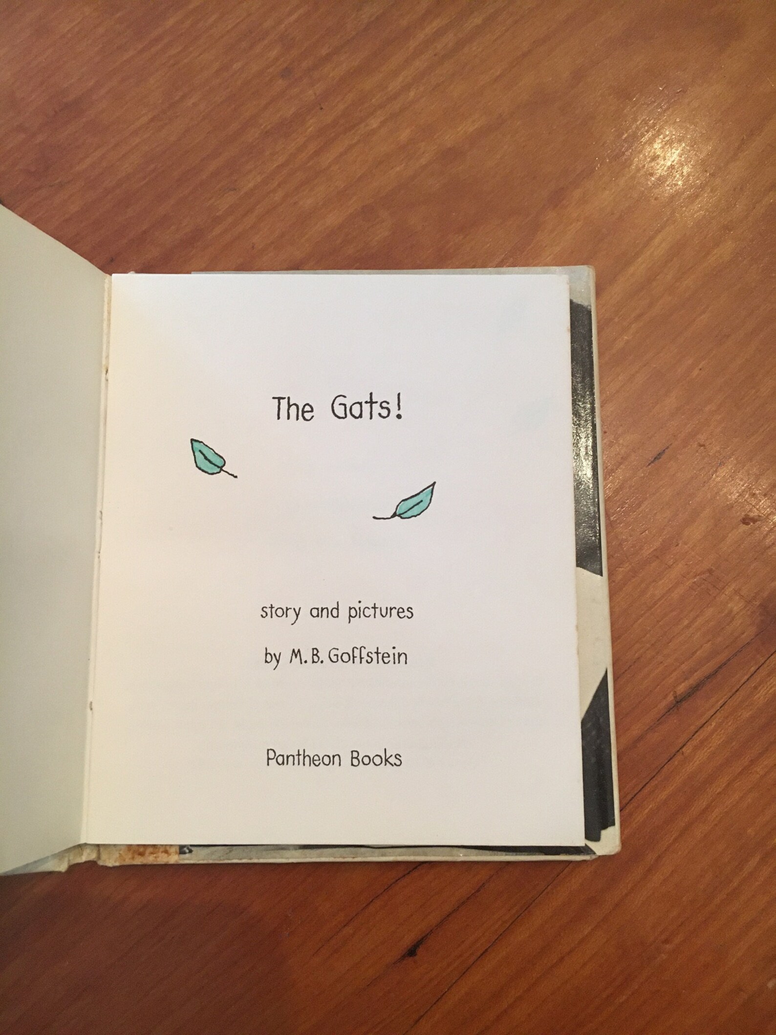 The Gats! First Edition Collectible Artist Book - Etsy