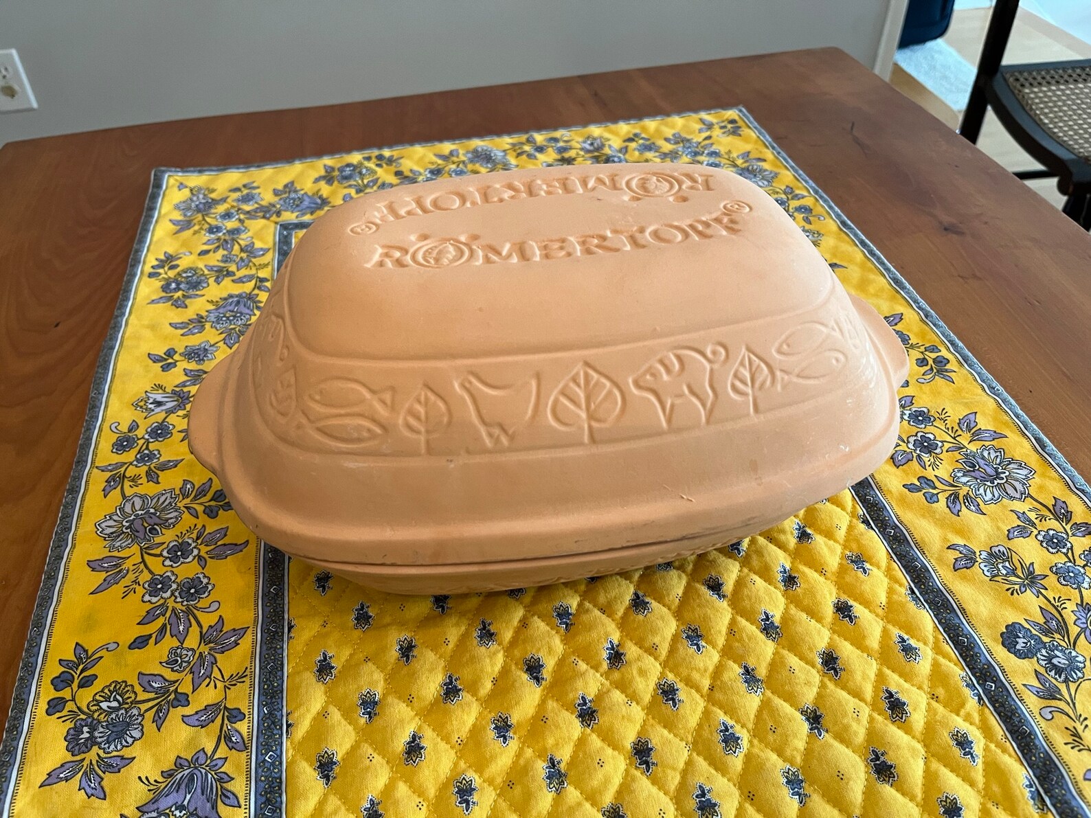 Romertopf 110 Terra Cotta Clay Pot With Lid - Etsy