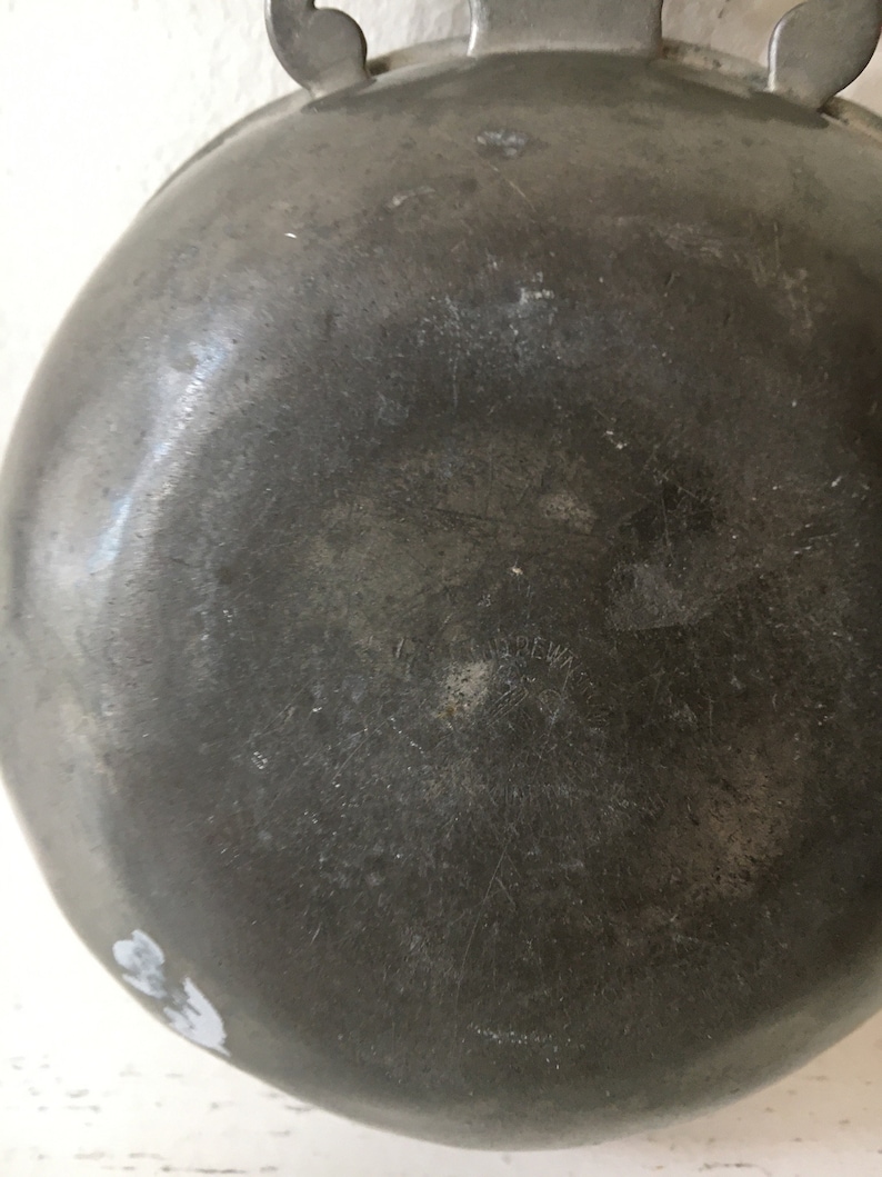 Primitive Pewter Porringer - Etsy