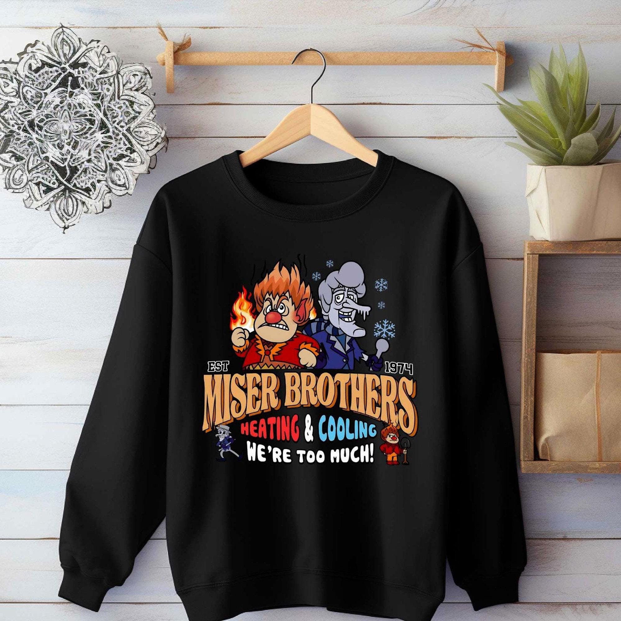 Miser Brothers Heating and Cooling Png, Miser Brothers Too Much Png ...