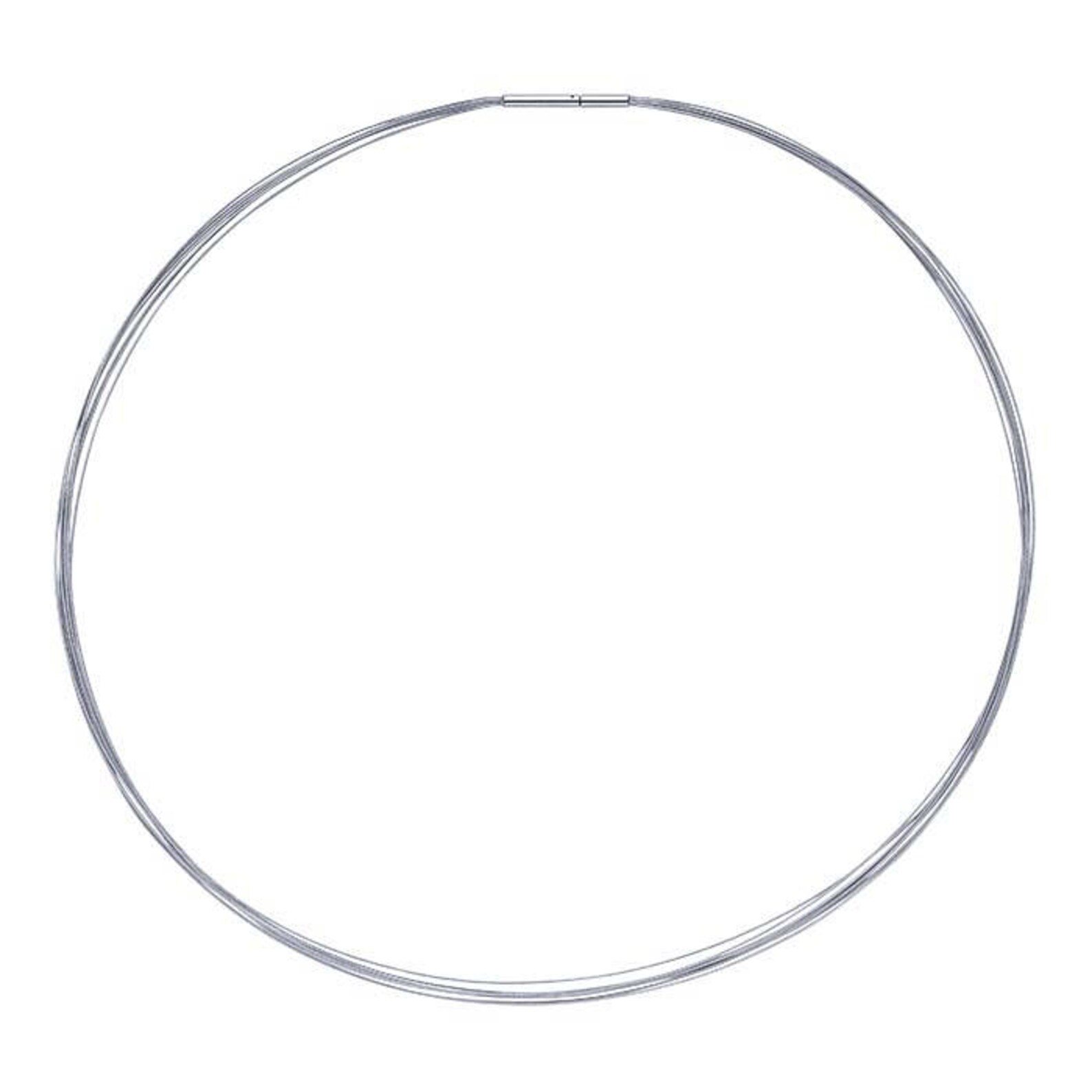 Stainless Steel Multi-strand Cable Wire Neck Ring Necklace - Etsy