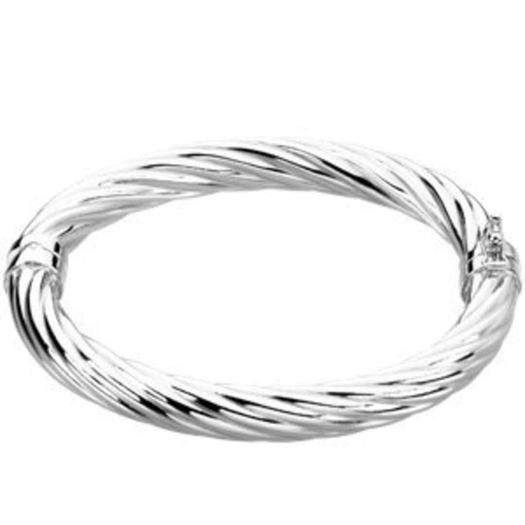 Sterling Silver Hinged Bangle 7 Bracelet - Etsy