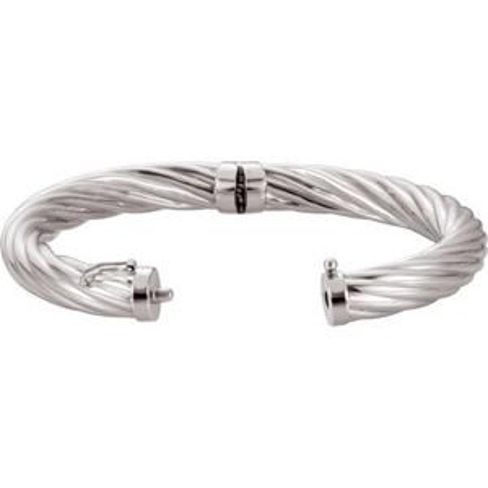 Sterling Silver Hinged Bangle 7 Bracelet - Etsy