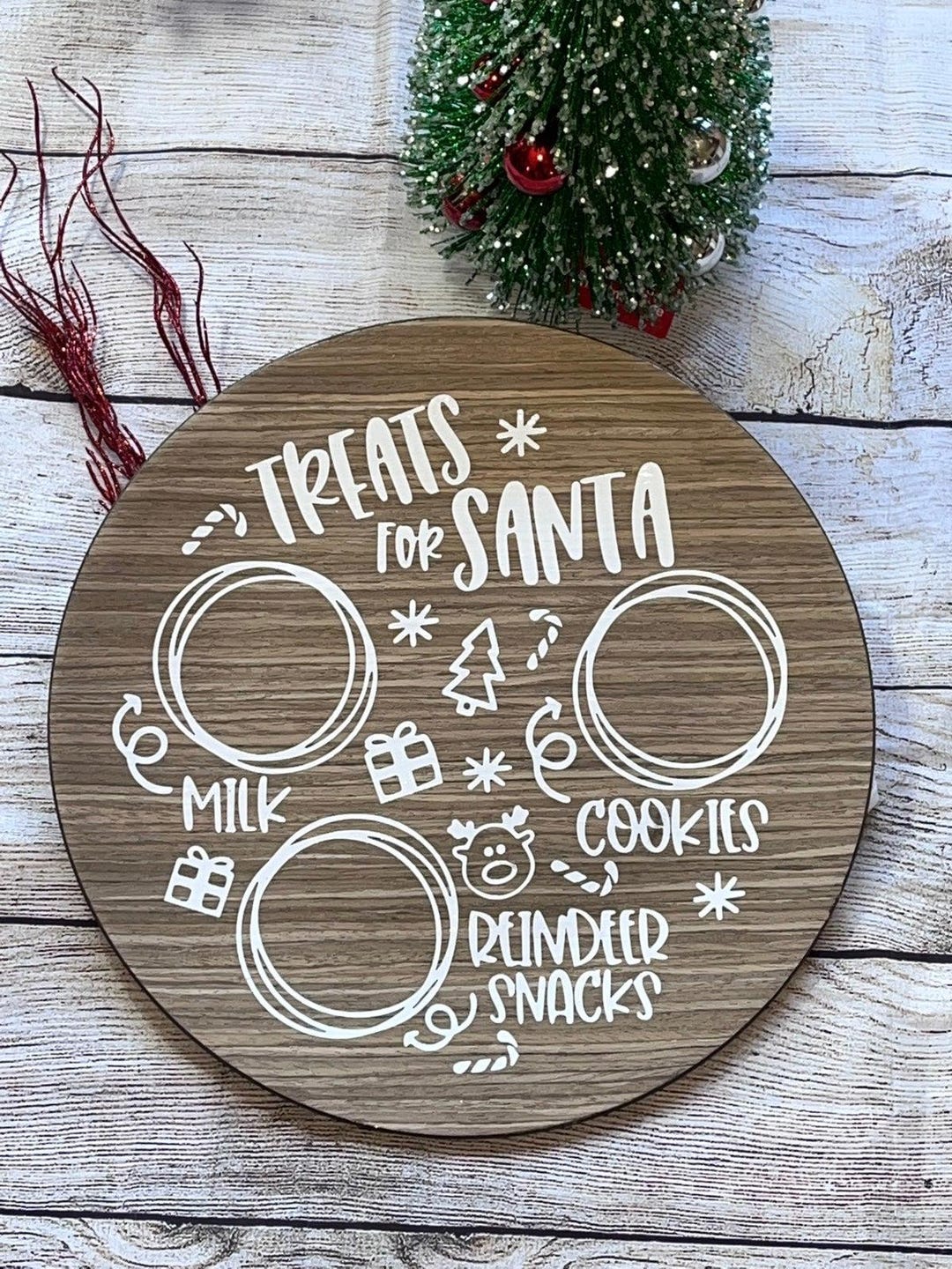 Christmas Plate for Santa - Etsy