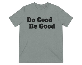 Do Good Be Good Neutral Typography Poster Slogan Print Fun Graphic ...