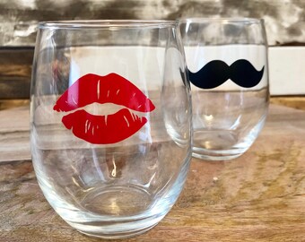 Mustache glasses | Etsy