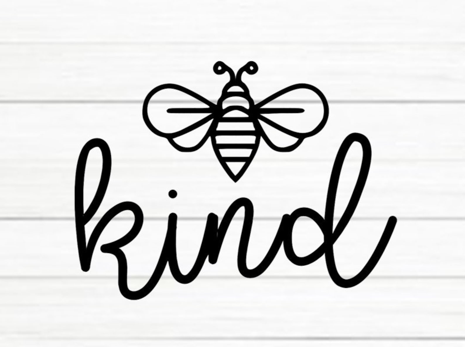 Bee Kind Print SVG Be Kind SVG for Cricut SVG for - Etsy