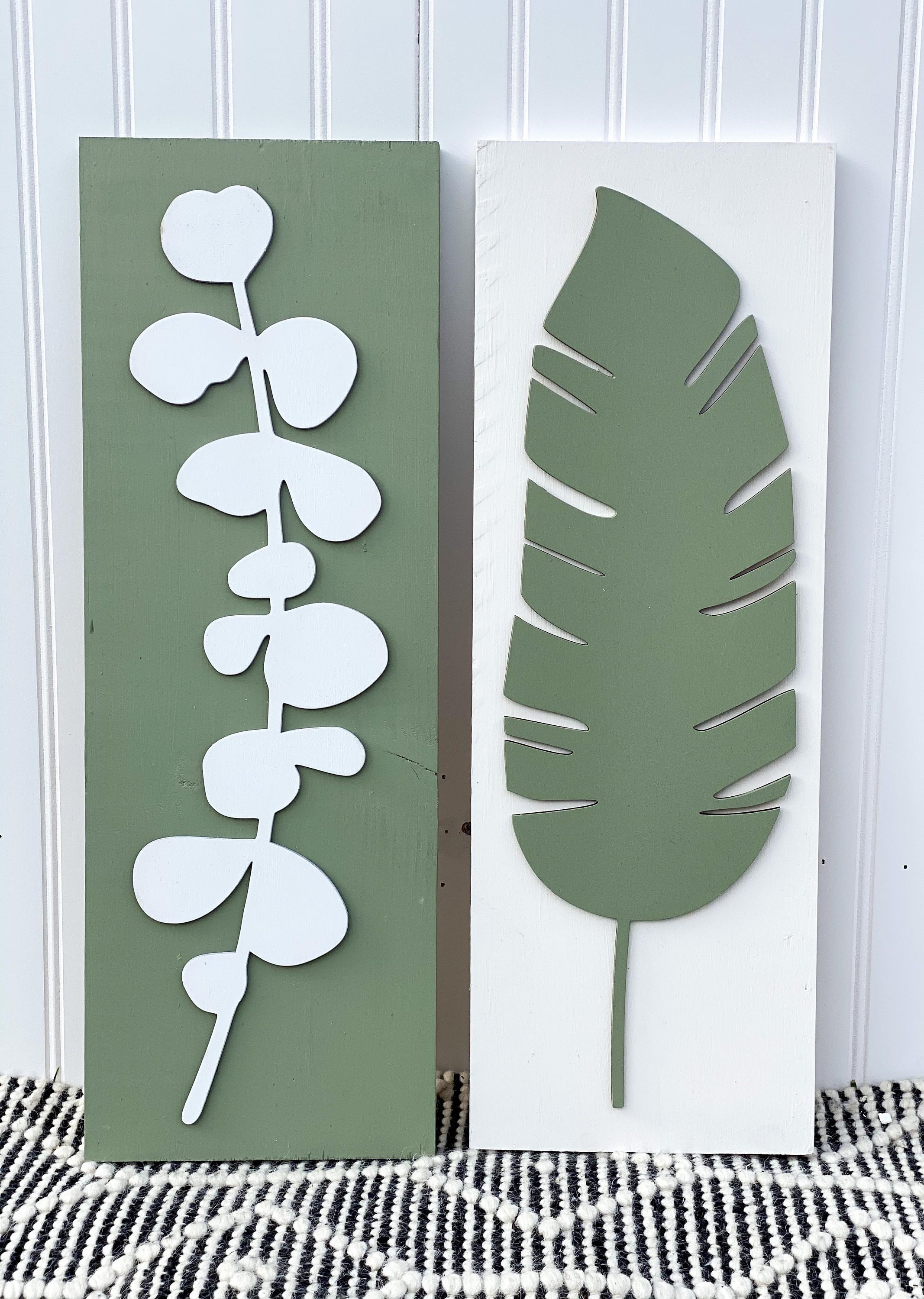 3d Leaf Sign Leaf Sign Leaf Decor 3d Sign Boho Sign | Etsy