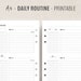 Flylady Daily Routine for Control Journal A5 Printable Planner Insert ...
