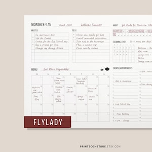 Flylady Printables - Etsy