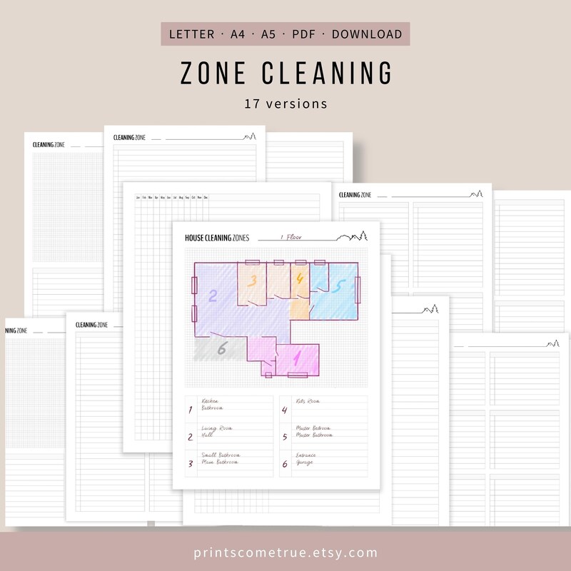 Fly Lady Printable - Etsy