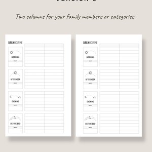 Daily Routine Planner, Flylady Planner, Morning Routine, Cleaning ...