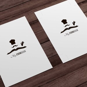 Printable Cookbook Cover and Spine | DIY Recipe Binder Covers ...