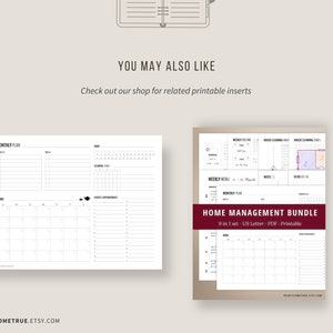 Daily Routine Checklist for Flylady Control Journal | Morning Evening ...