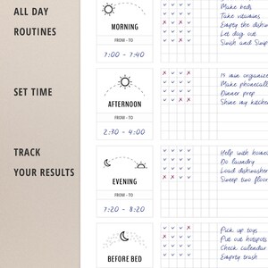 Flylady Control Journal Daily Routines and Zone Cleaning Checklist ...