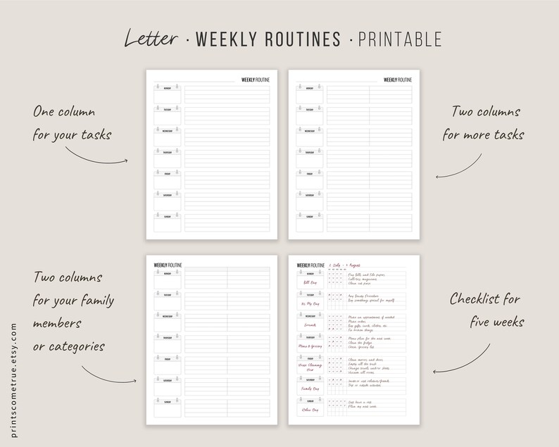 Control Journal for Flylady Cleaning Method Home Management - Etsy