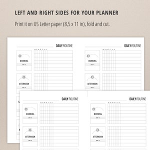Daily Routine Planner Flylady Planner Morning Routine - Etsy