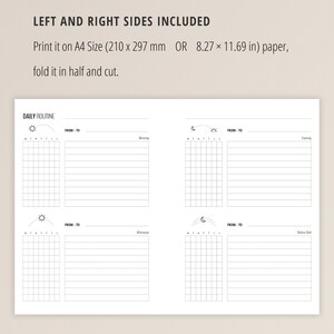 Flylady Daily Routine for Control Journal | Printable Planner Insert ...