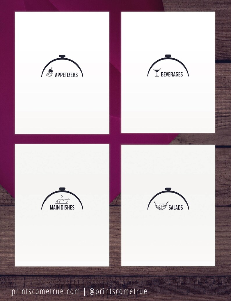 Cookbook Templates Printable Recipe Binder for Men With Dividers, Cover ...