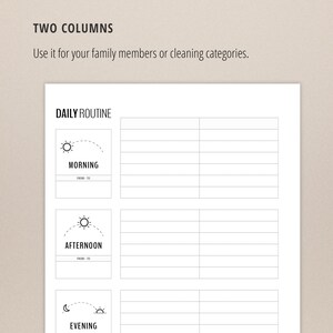 Daily Routine Planner Flylady Planner Morning Routine - Etsy