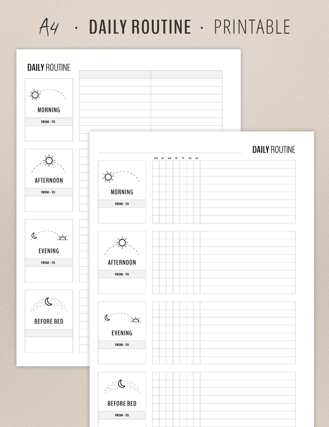 Flylady Control Journal Daily Routines and Zone Cleaning Checklist ...